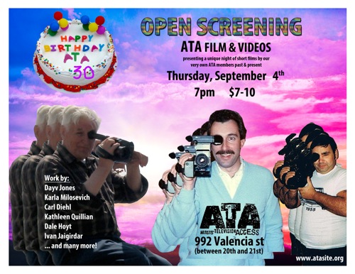 OPENSCREENING — ATA FILM & VIDEOS – Artists' Television Access