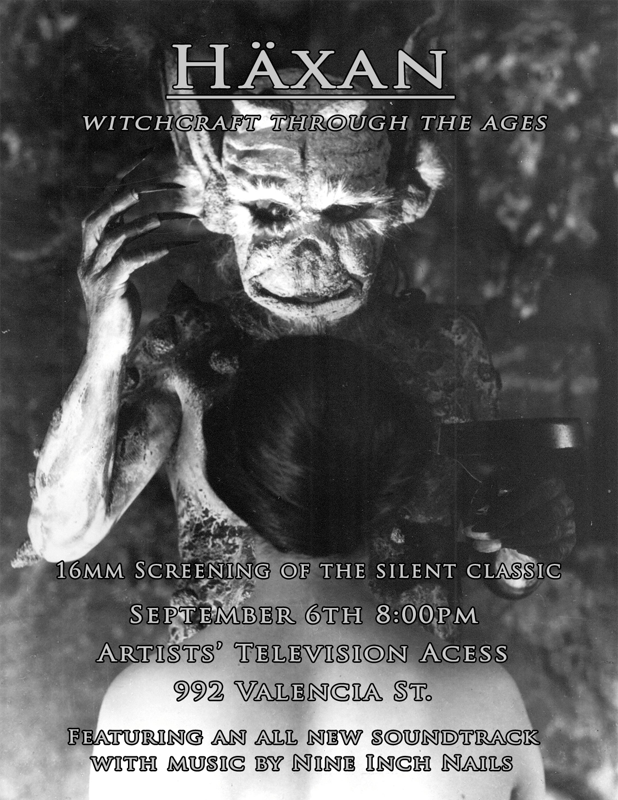 Häxan: Witchcraft Through The Ages – Artists' Television Access